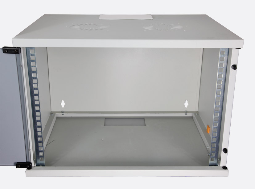 LANDE NETBOX SOHO ARMOIRE RACK MURALE 9U, prof.400mm, porte vitrée ...