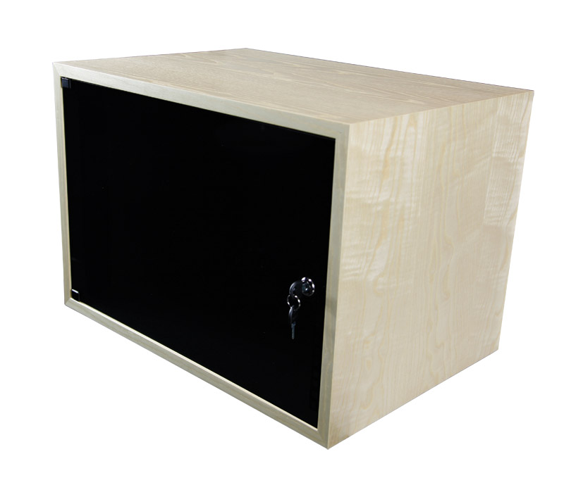 CANFORD ES4154008/A CAISSON RACK A POSER 8U, porte en acrylique, prof ...