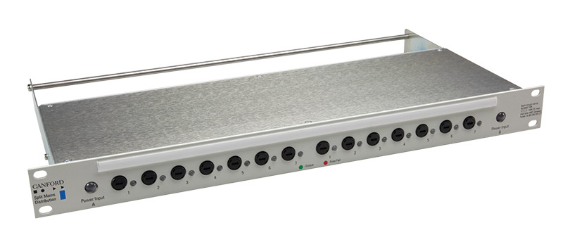 CANFORD MDU11 DISTRIBUTEUR SECTEUR CA double sortie 7x IEC, double ...