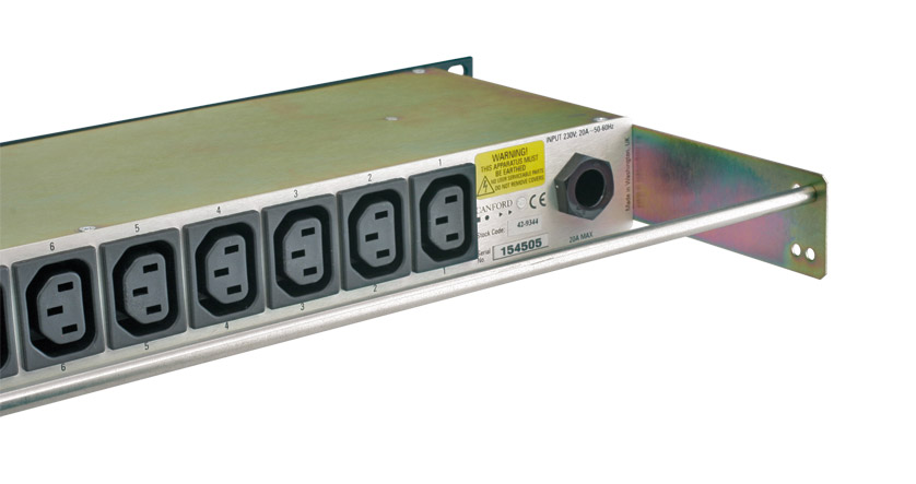 CANFORD MDU4SF DISTRIBUTEUR SECTEUR 12x sortie IEC, entrée borne ...