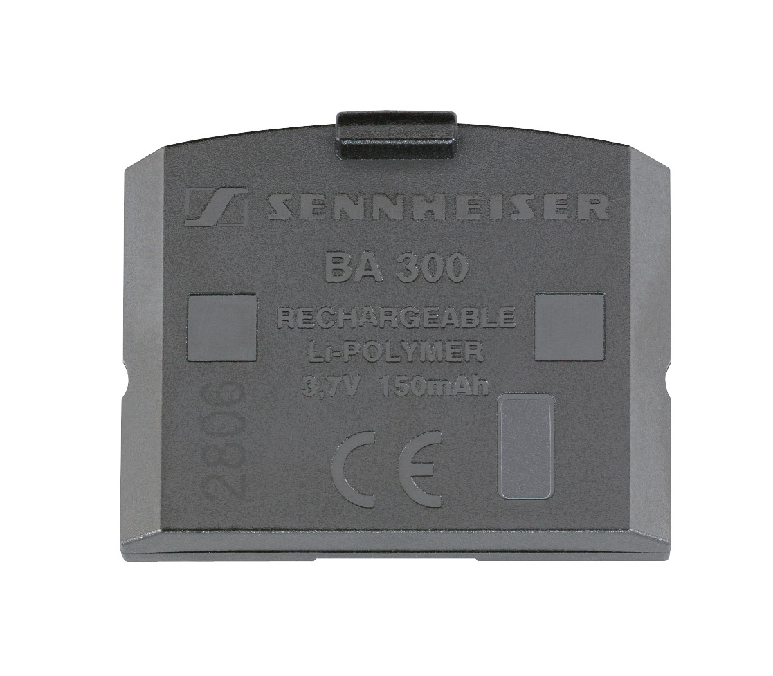 SENNHEISER BA 300 BATTERIE pour EKI 830 IR/HDI 830 IR, 3.7 V/150 mAh ...