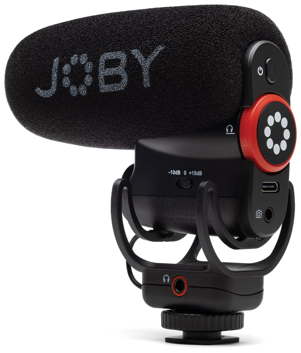 JOBY WAVO PLUS MICRO condensateur, super-cardioïde, sortie moniteur, Li ...