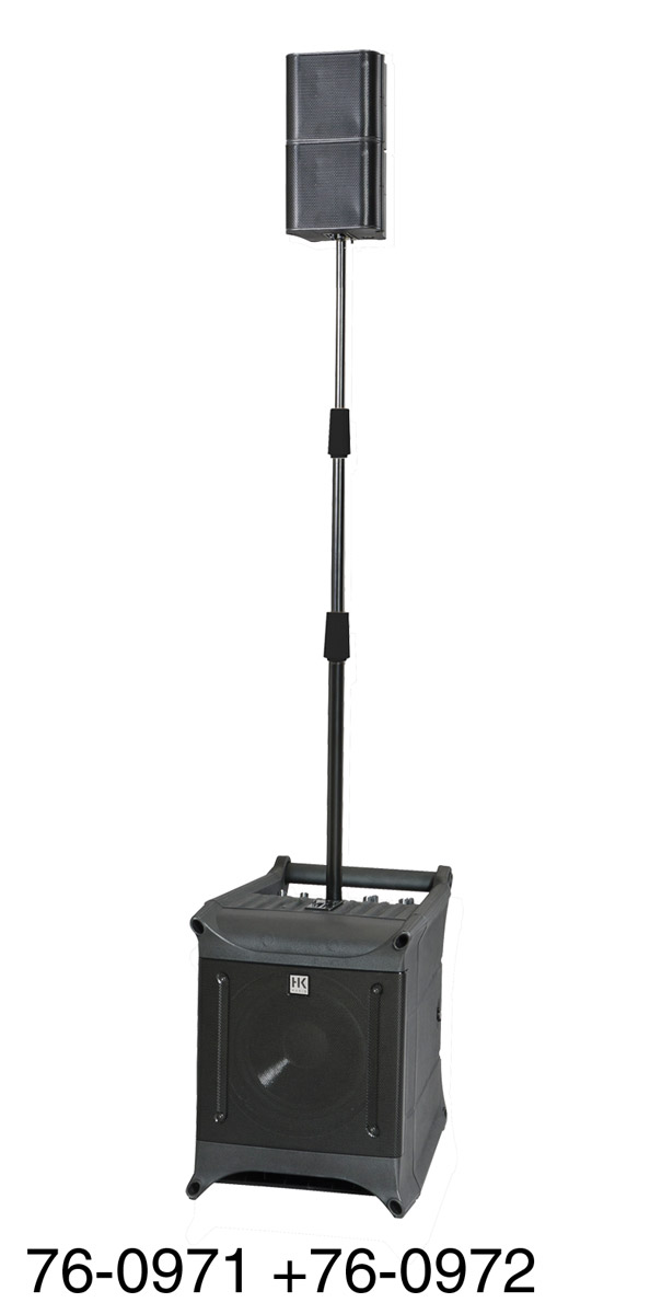 HK AUDIO LUCAS NANO 300 SYSTEME SONO PORTABLE sub 160W, 2x satellites 35W